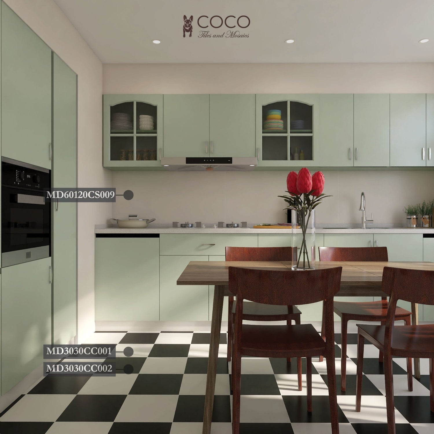 Checkerboard Tile Size Guide | Choose Your Perfect Look | COCO Tiles ...