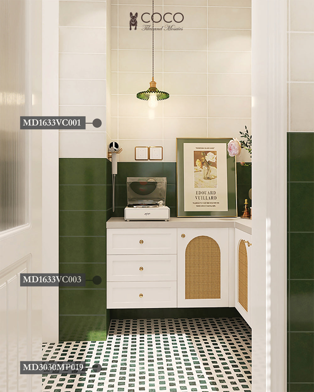 Green Tiles | Shop The Look | Coco Tiles – COCO Tiles and Mosaics
