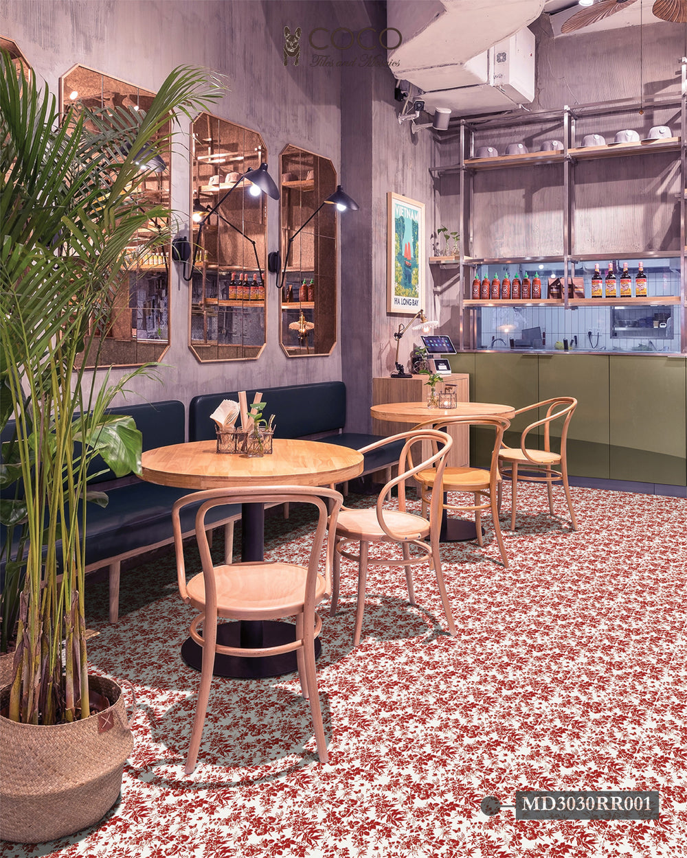 Botanical Fantasy | Floral Tiles | Coco Tiles & Mosaics – COCO Tiles ...