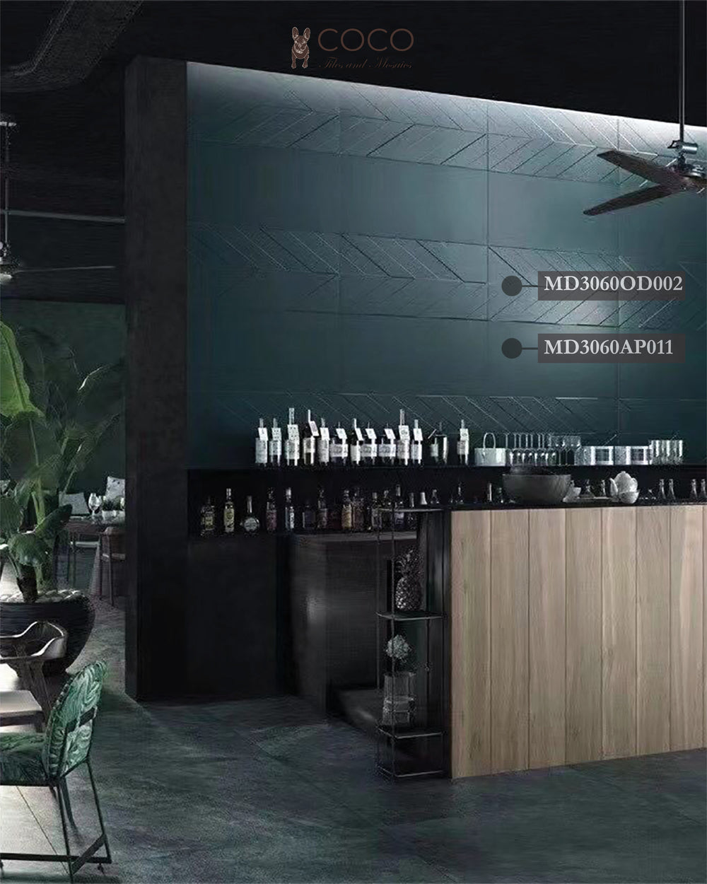 BAR, RESTAURANT AND CAFE TILES | COCO Tiles and Mosaics