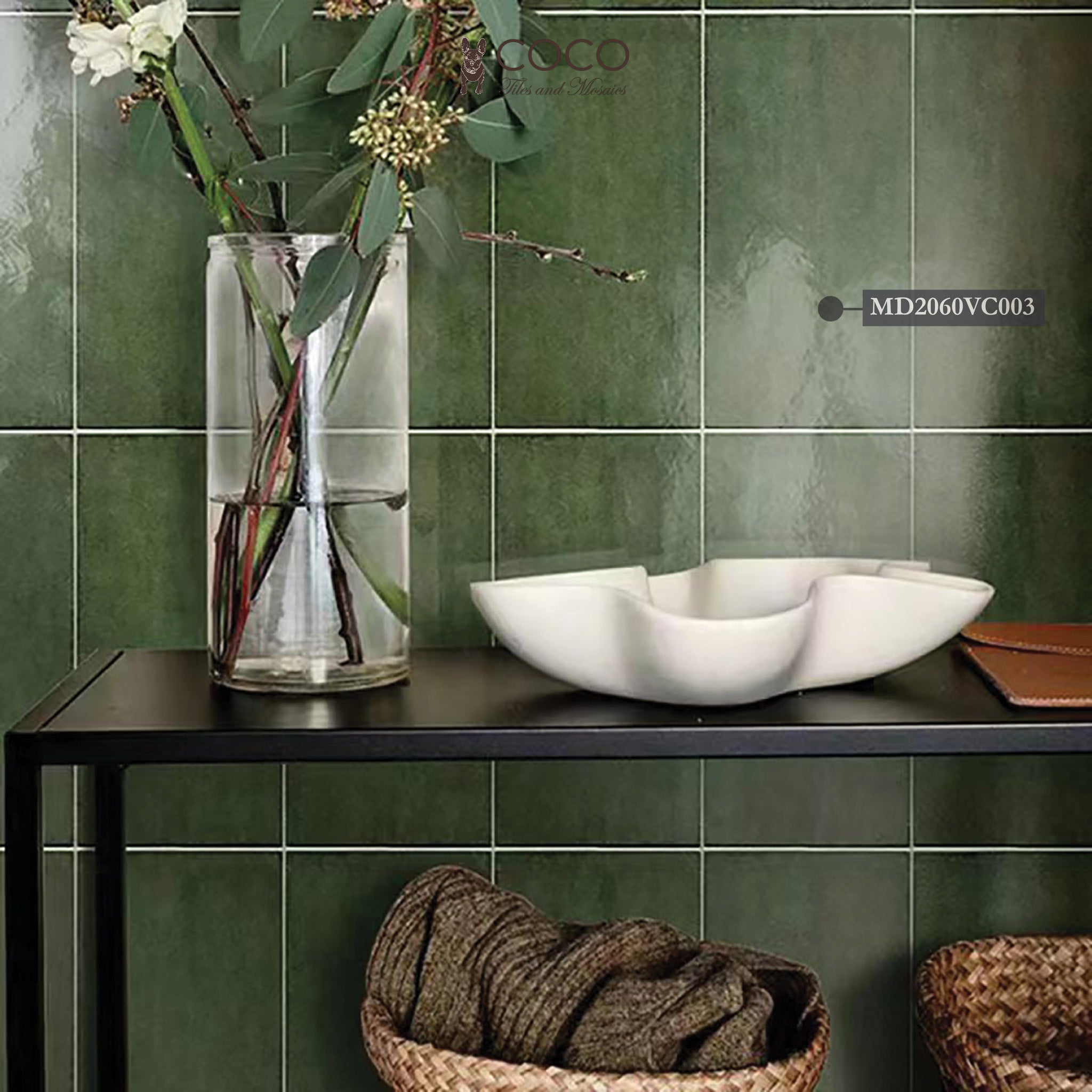 Crackled Ceramic Tiles | Shop The Look | Coco Tiles – COCO Tiles and ...