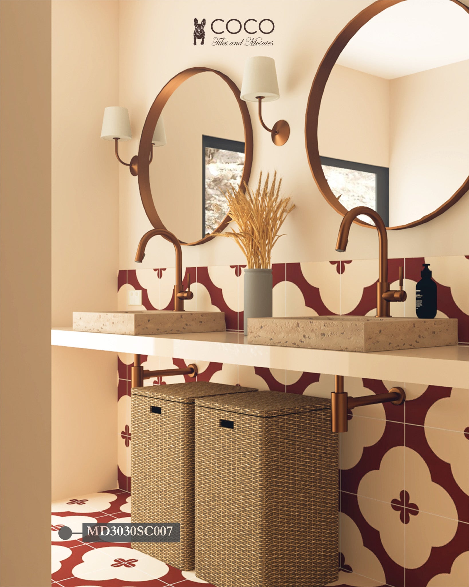 Terracotta Renaissance – COCO Tiles and Mosaics