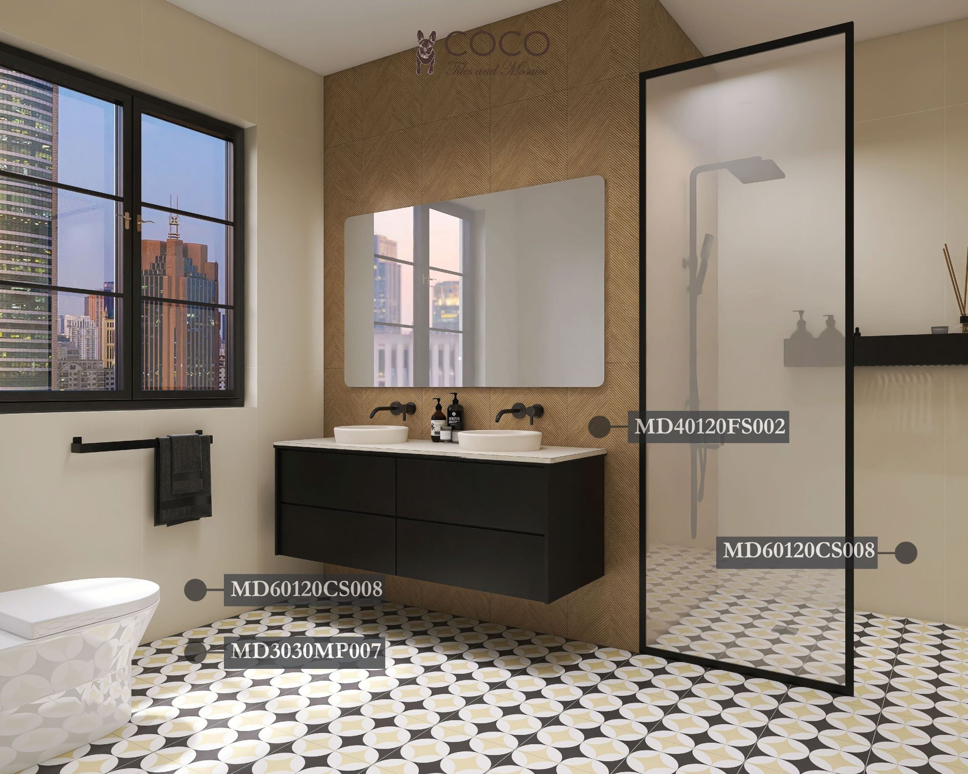 The Ethereal Glow – COCO Tiles and Mosaics