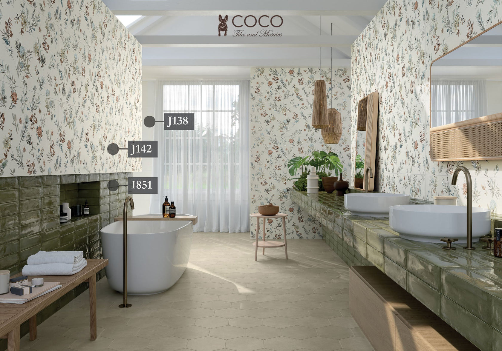 Revolutionise Your Walls: The Beauty of Wallpaper Effect Tiles – COCO ...
