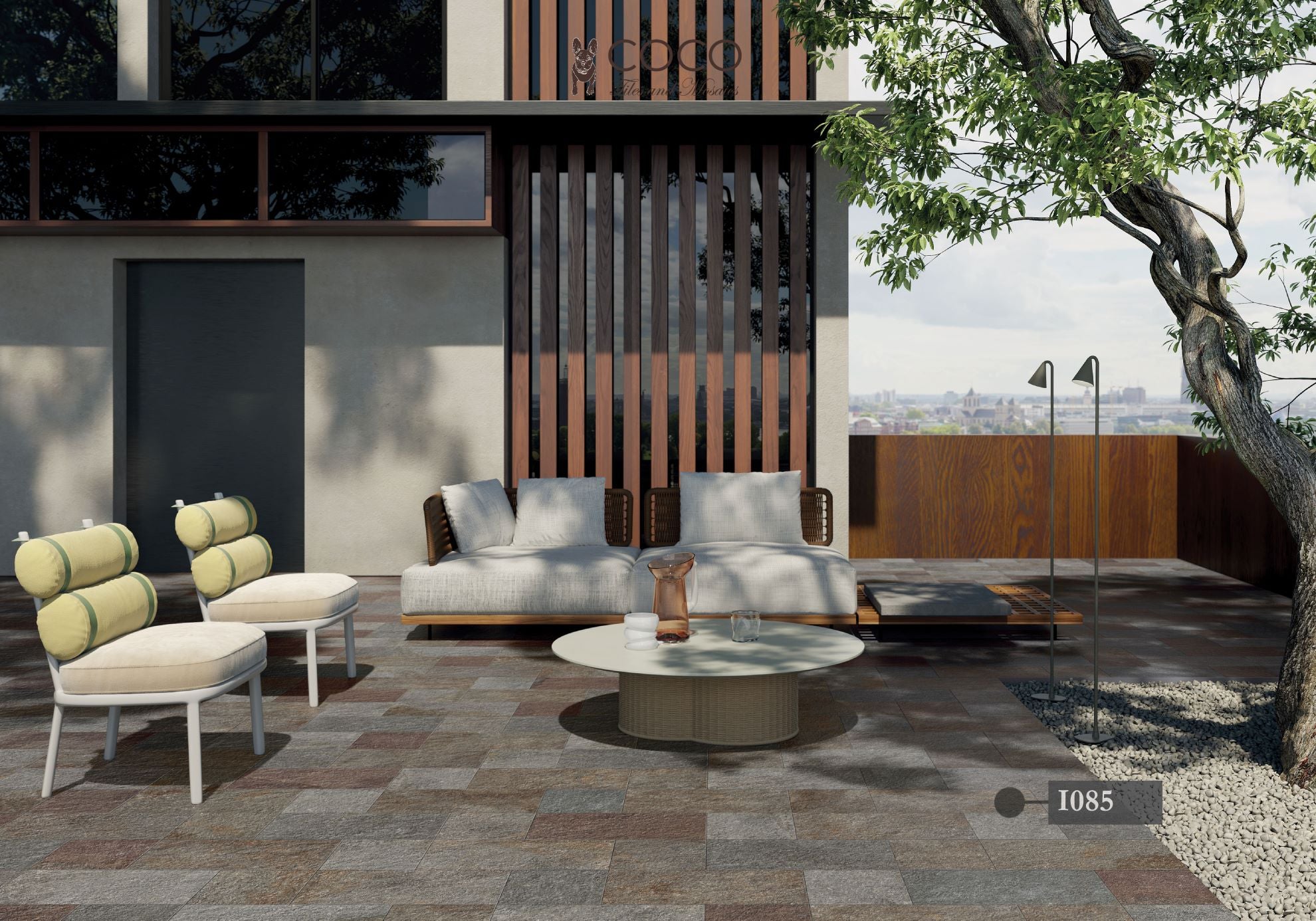 Graphite Grounds – COCO Tiles and Mosaics