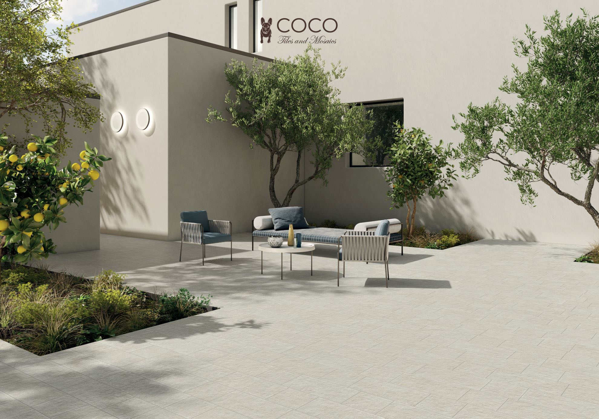 Outdoor Tiles for Patios & Courtyards | Coco Tiles & Mosaics – COCO ...