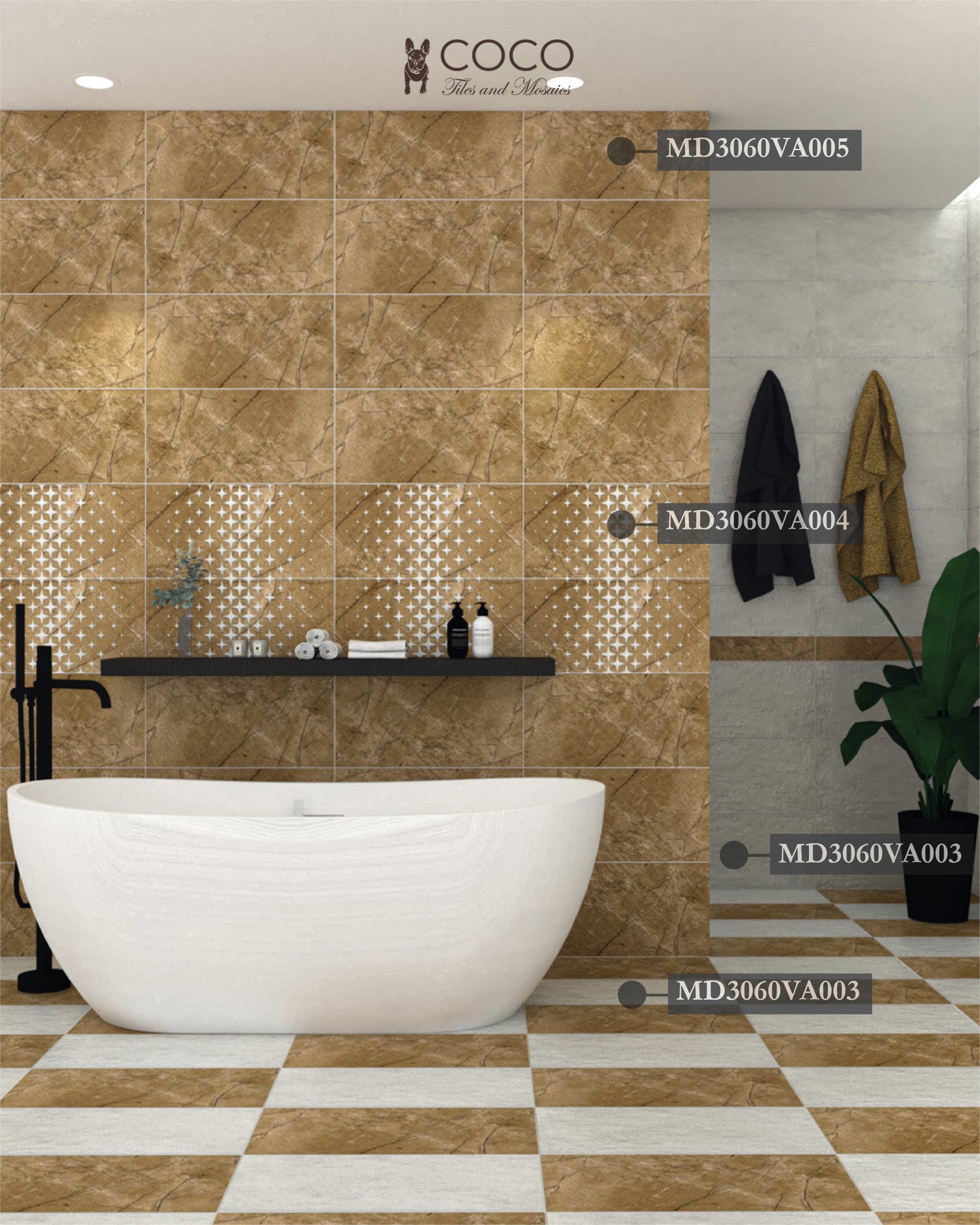 Marble Look Tiles | Shop The Look | Coco Tiles – COCO Tiles and Mosaics