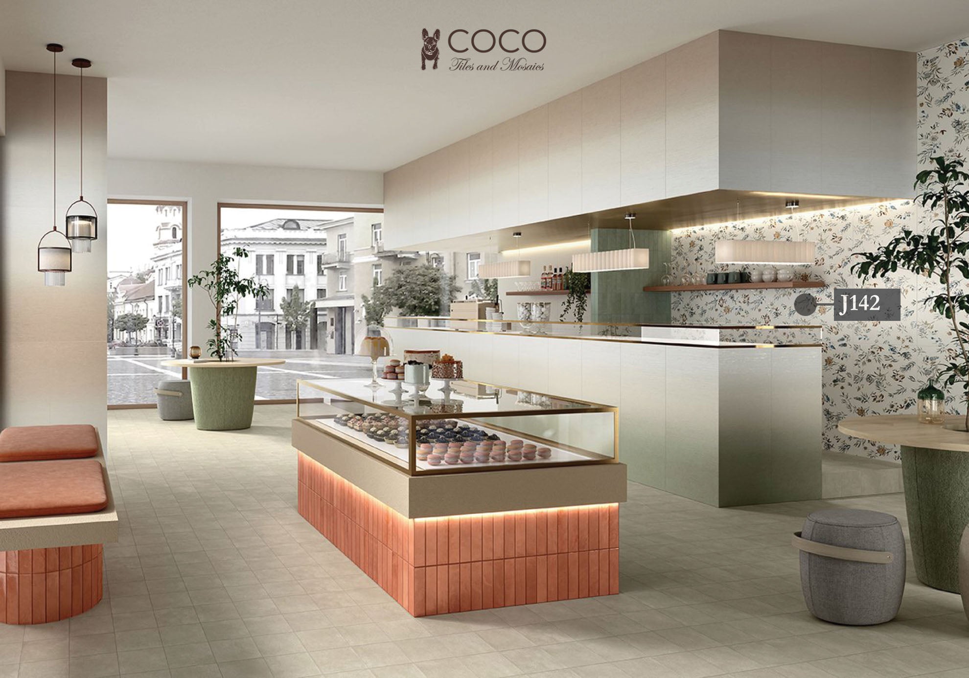 Wonderland Series - Clorofilla Satin 500x1200mm Ceramic Tile – COCO ...