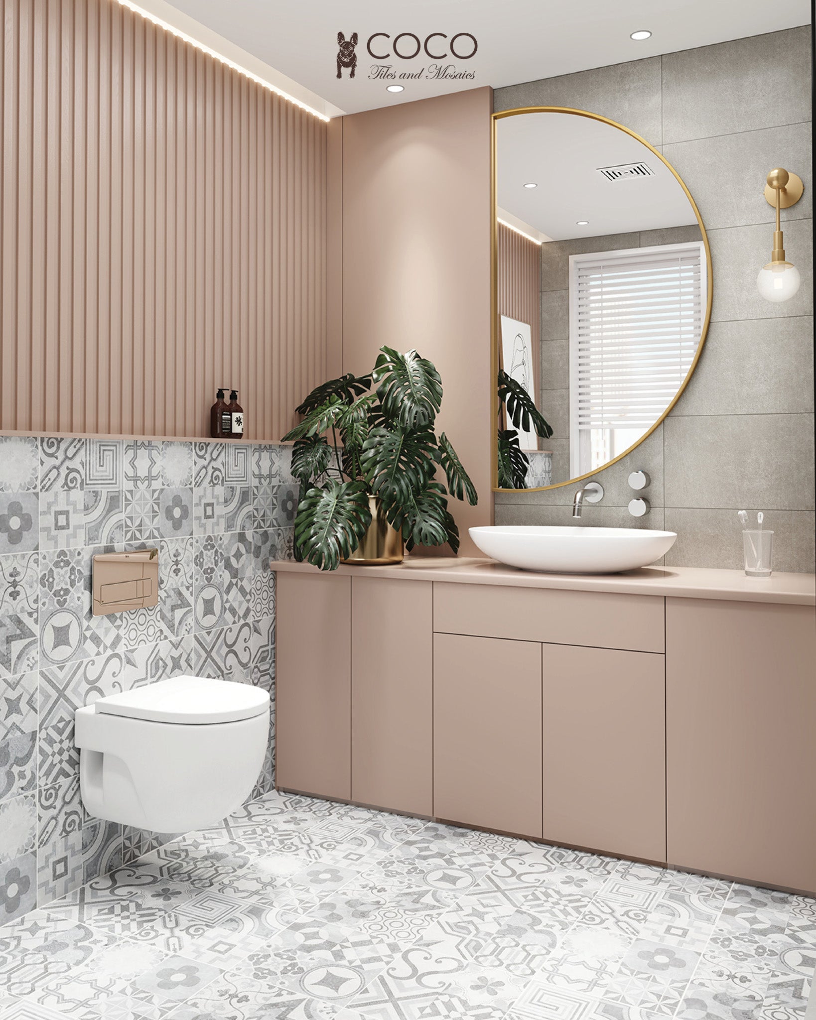 Encaustic Look Tiles | Shop The Look | Coco Tiles – Coco Tiles And Mosaics