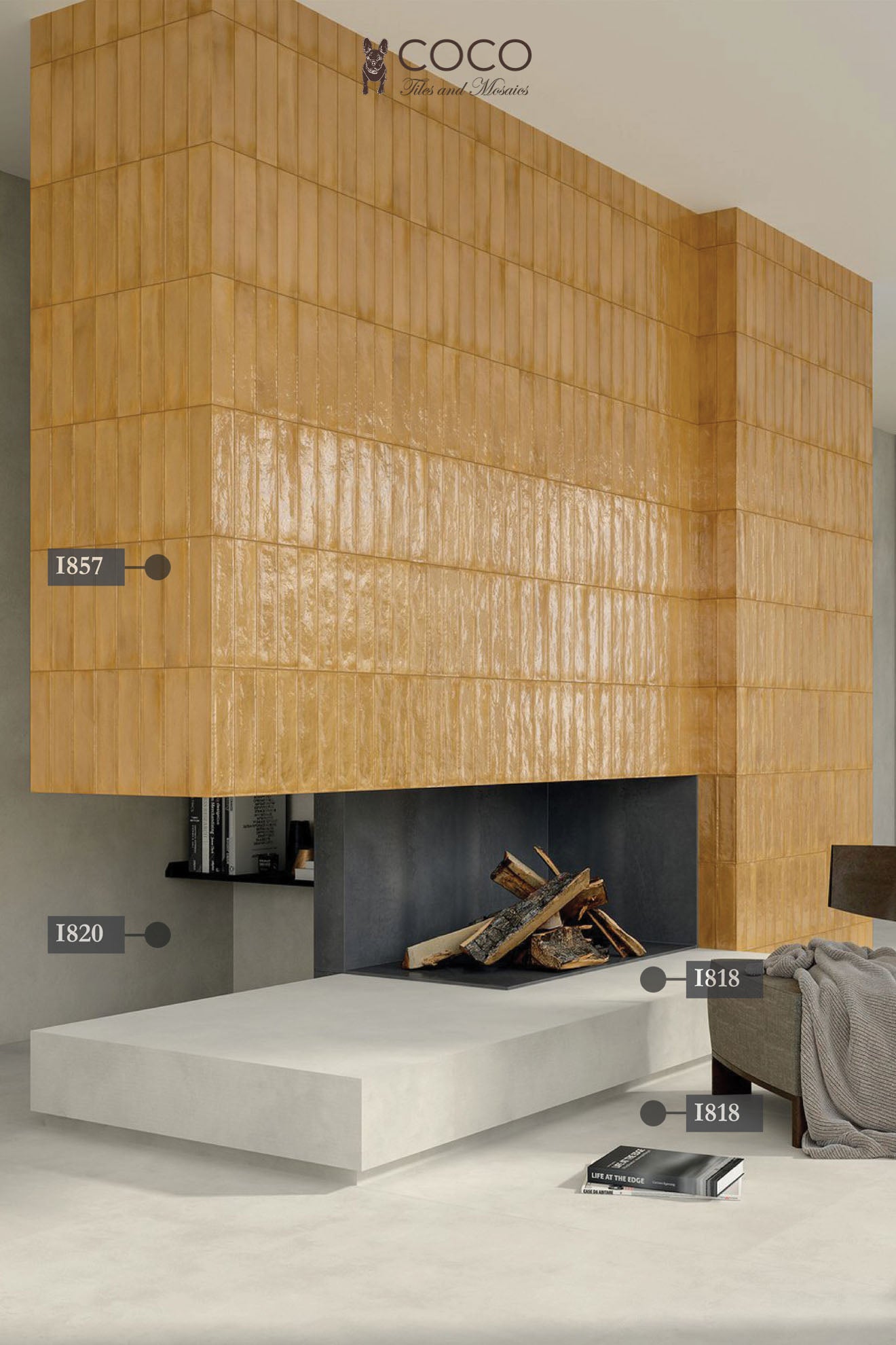 Golden Glow – COCO Tiles and Mosaics