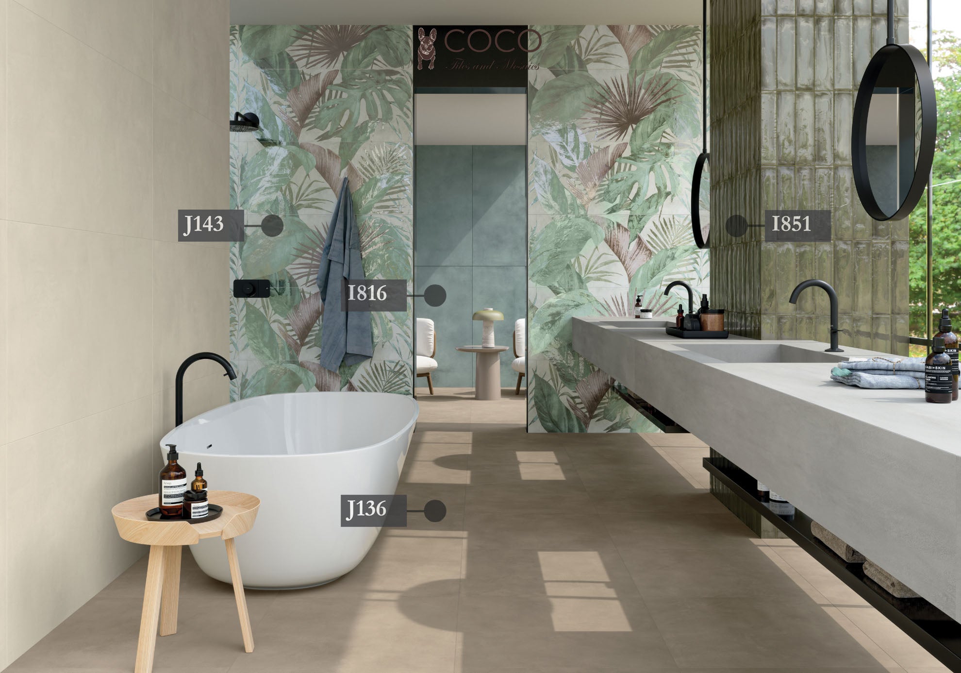 Tropical Mirage – COCO Tiles and Mosaics
