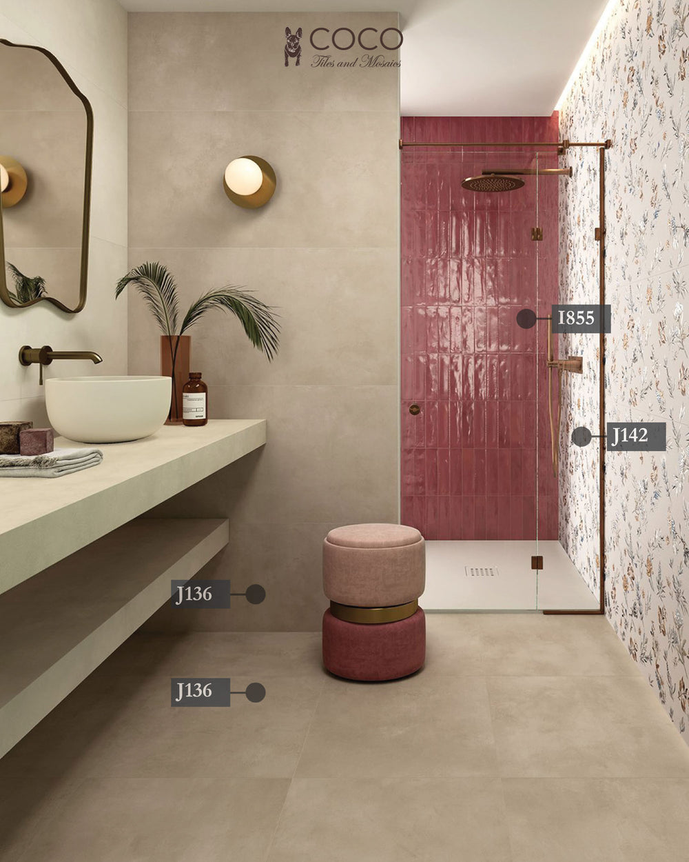 Large Format Tiles | Shop The Looks | Coco – COCO Tiles and Mosaics