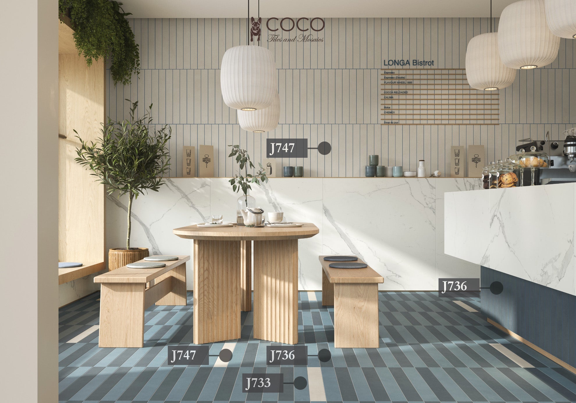 Driftboard Shore Series - Deep Sea Matte 75x600mm Porcelain Tile – COCO ...