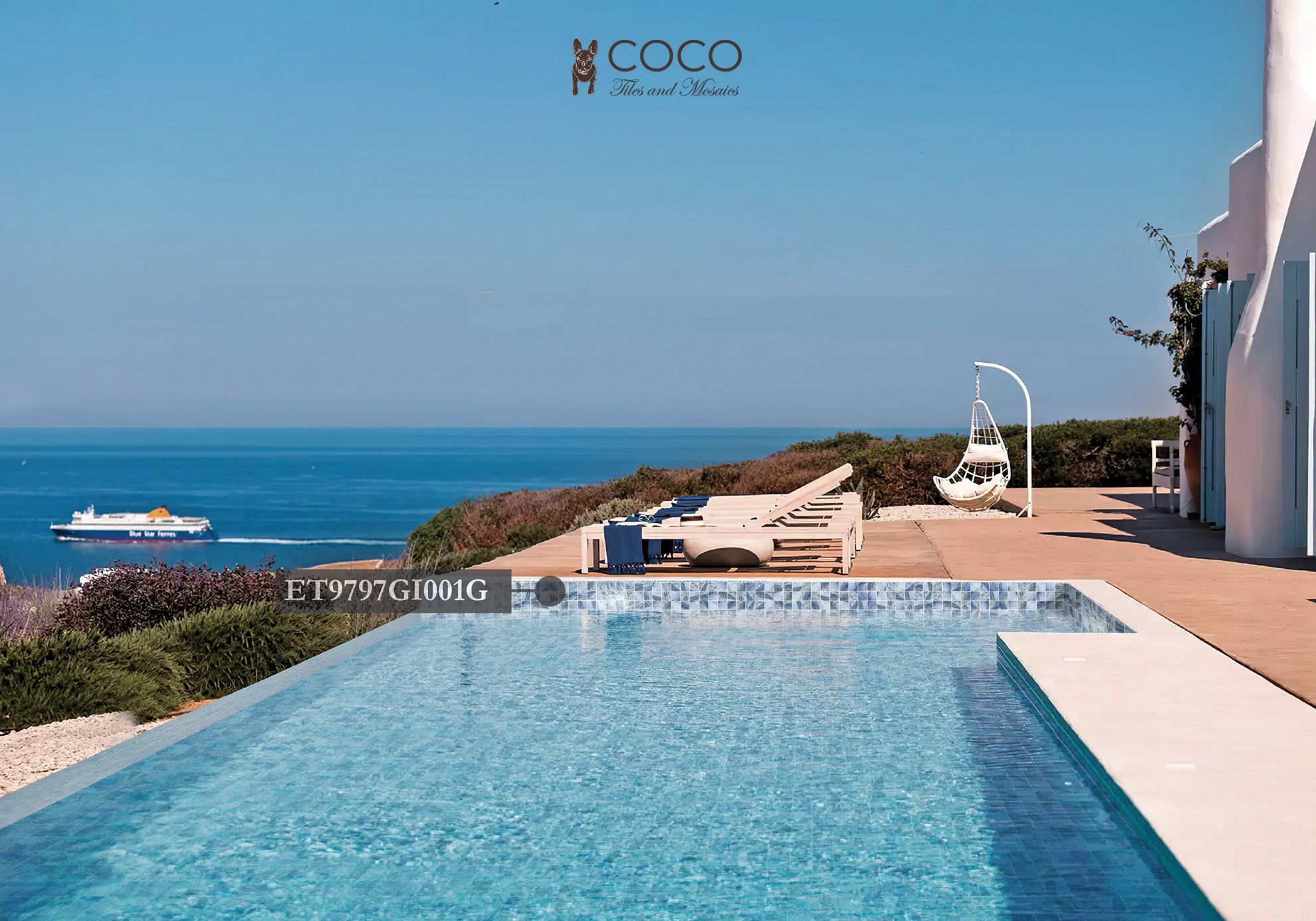 Coastal-Inspired Design Pool Tiles | CoCo & Breezy Series | COCO Tiles ...