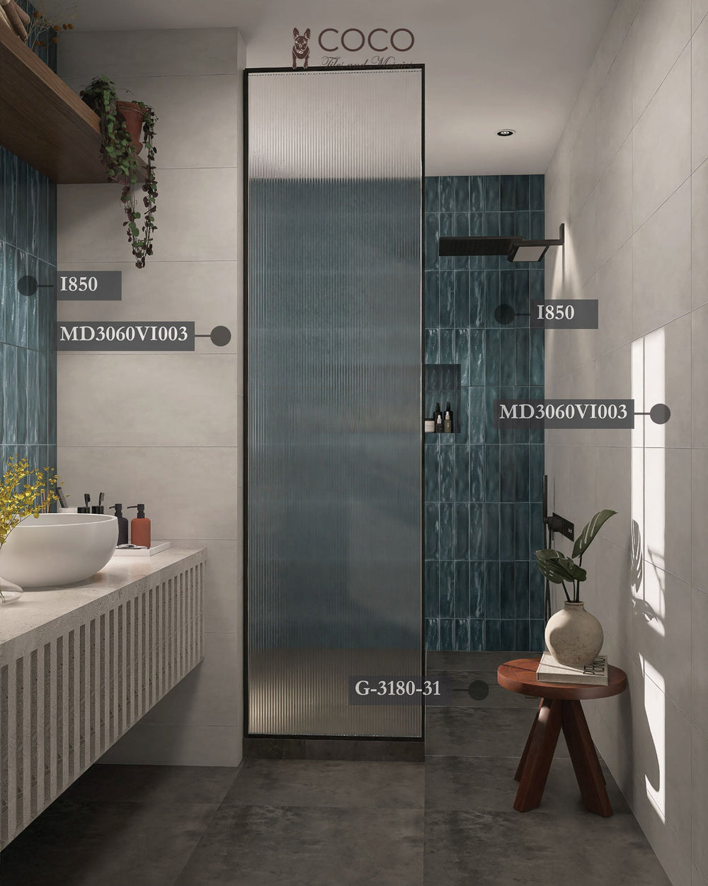 Bathroom Tiles | Shop The Look | COCO Tiles and Mosaics