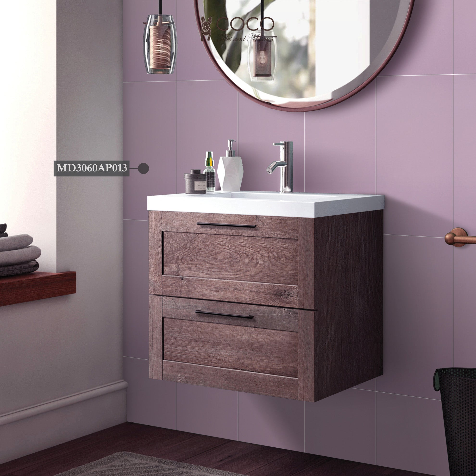 Dreamy Mauve – COCO Tiles and Mosaics