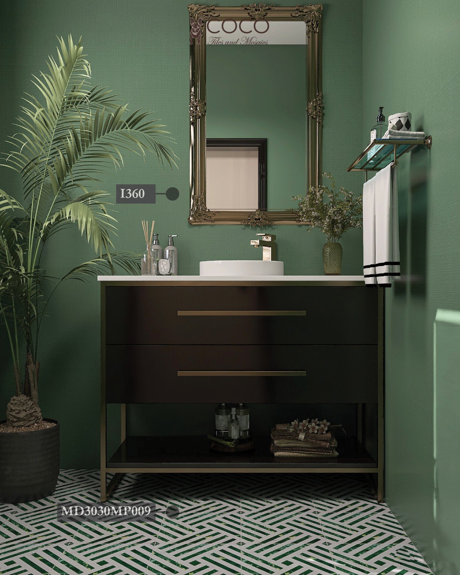 Green Tiles | Shop The Look | Coco Tiles – COCO Tiles and Mosaics