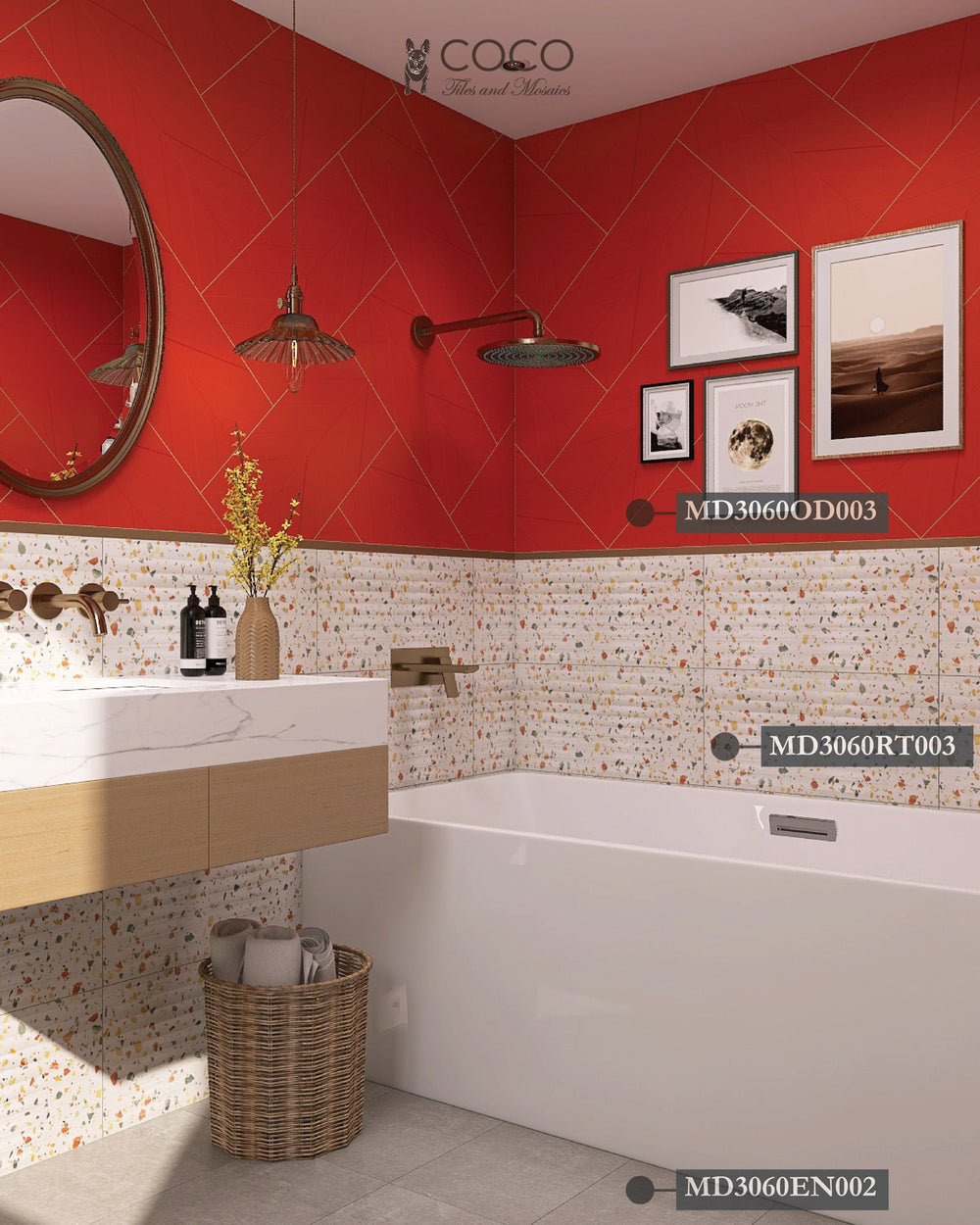 Breathe in serenity with this earthy, nature-inspired bathroom design ...