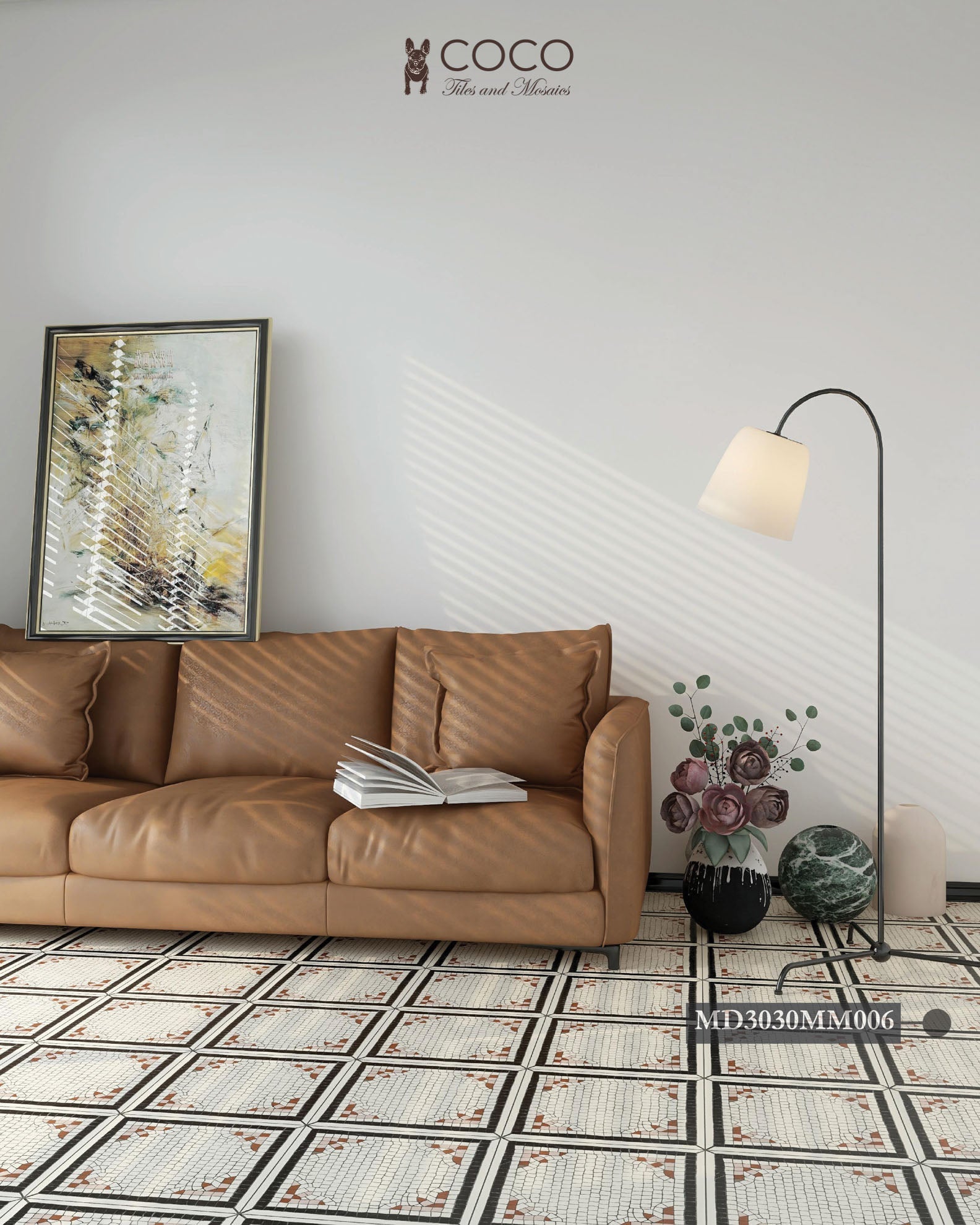 The art of contrast—dark, moody, yet timelessly chic! – COCO Tiles and ...
