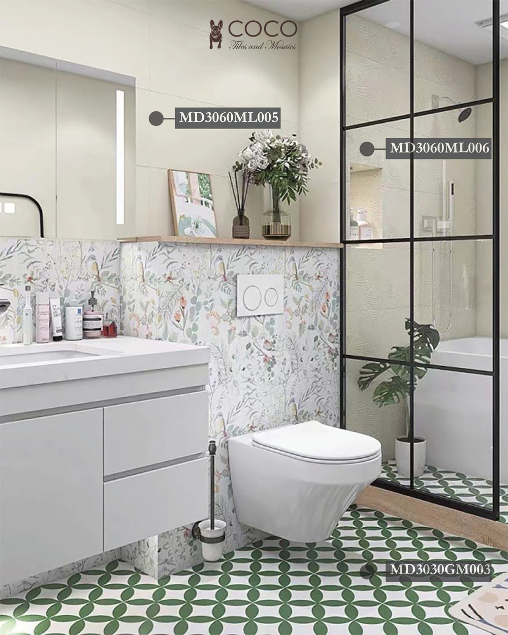 Mystery Lady Series | COCO Tiles and Mosaics