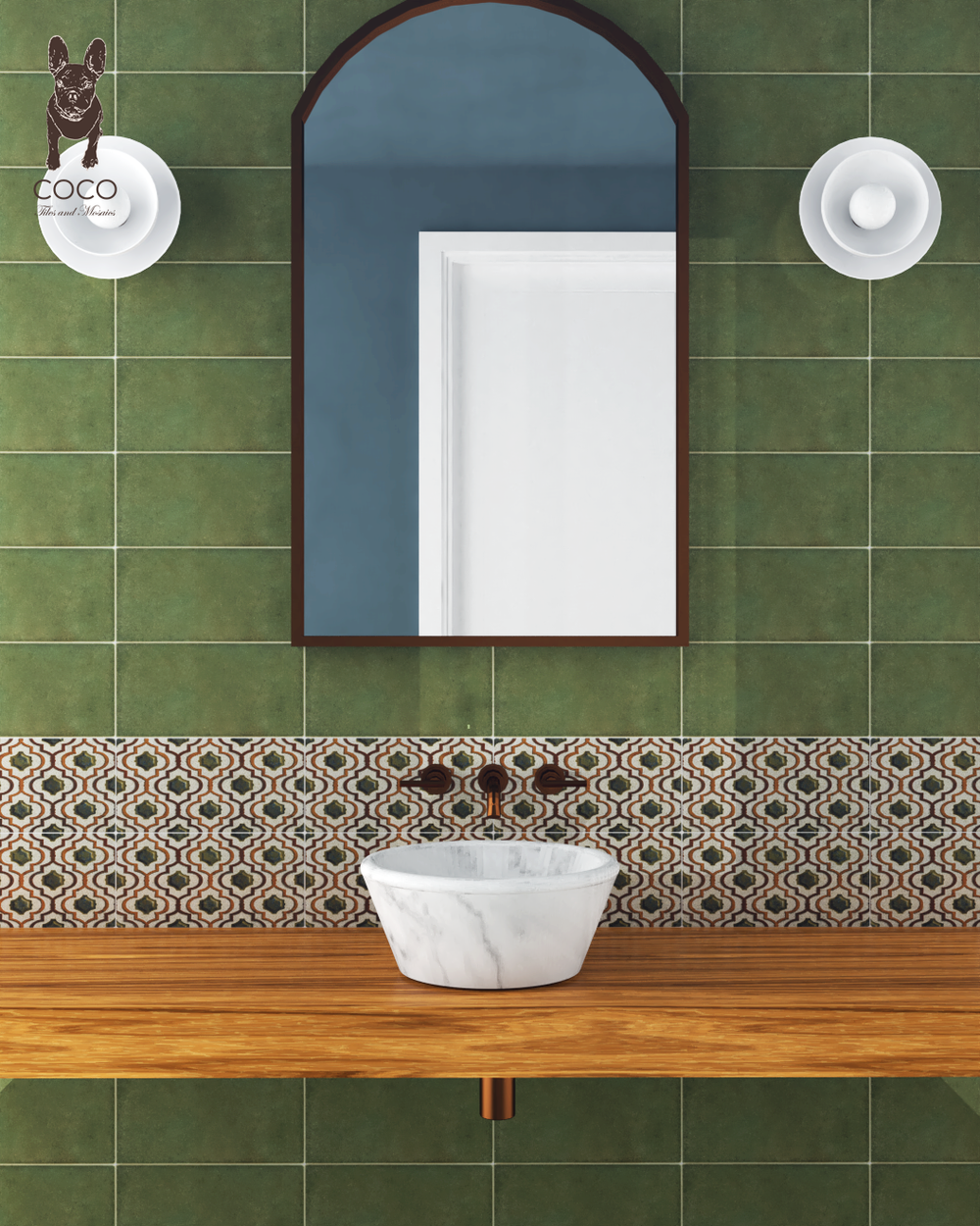 Patterned Tile | Forever Classic Series Magic Belt Series - Set 1 165 x ...