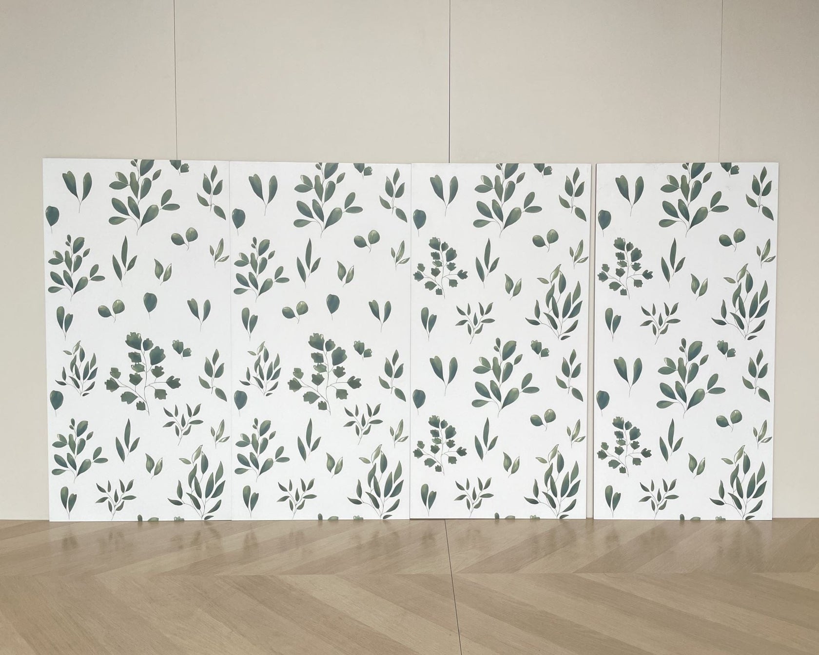 Bloom Series - Flora and Fauna Leafy Parkland 400x800mm Ceramic Tile ...