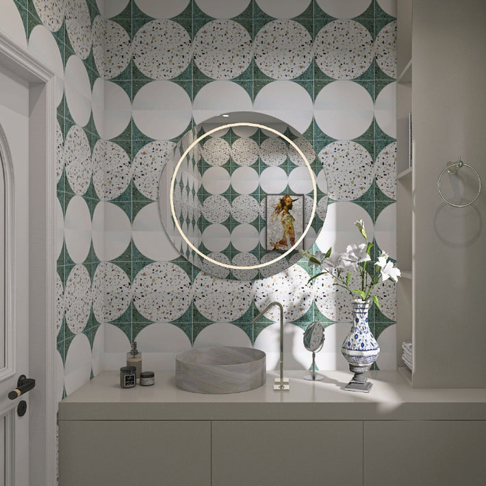 Geometry Bohemian Series - Double Vision 300x300mm Ceramic Tile – COCO ...