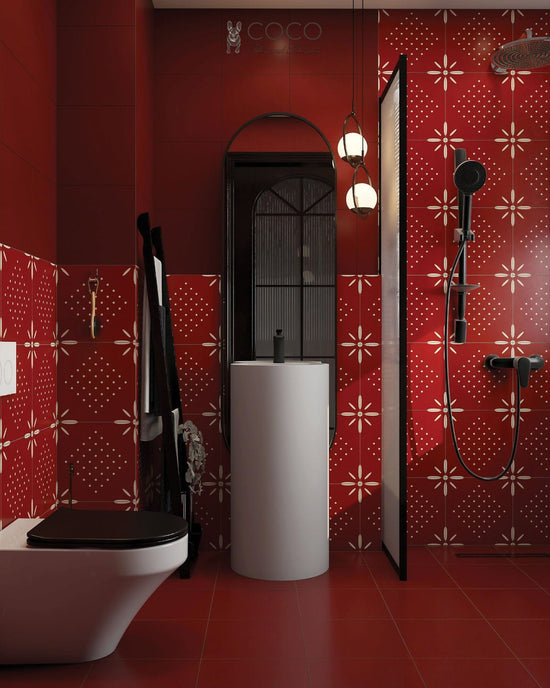 Artistic Tile | Little Lady Series - Lass 300x300mm Patterned Tile ...