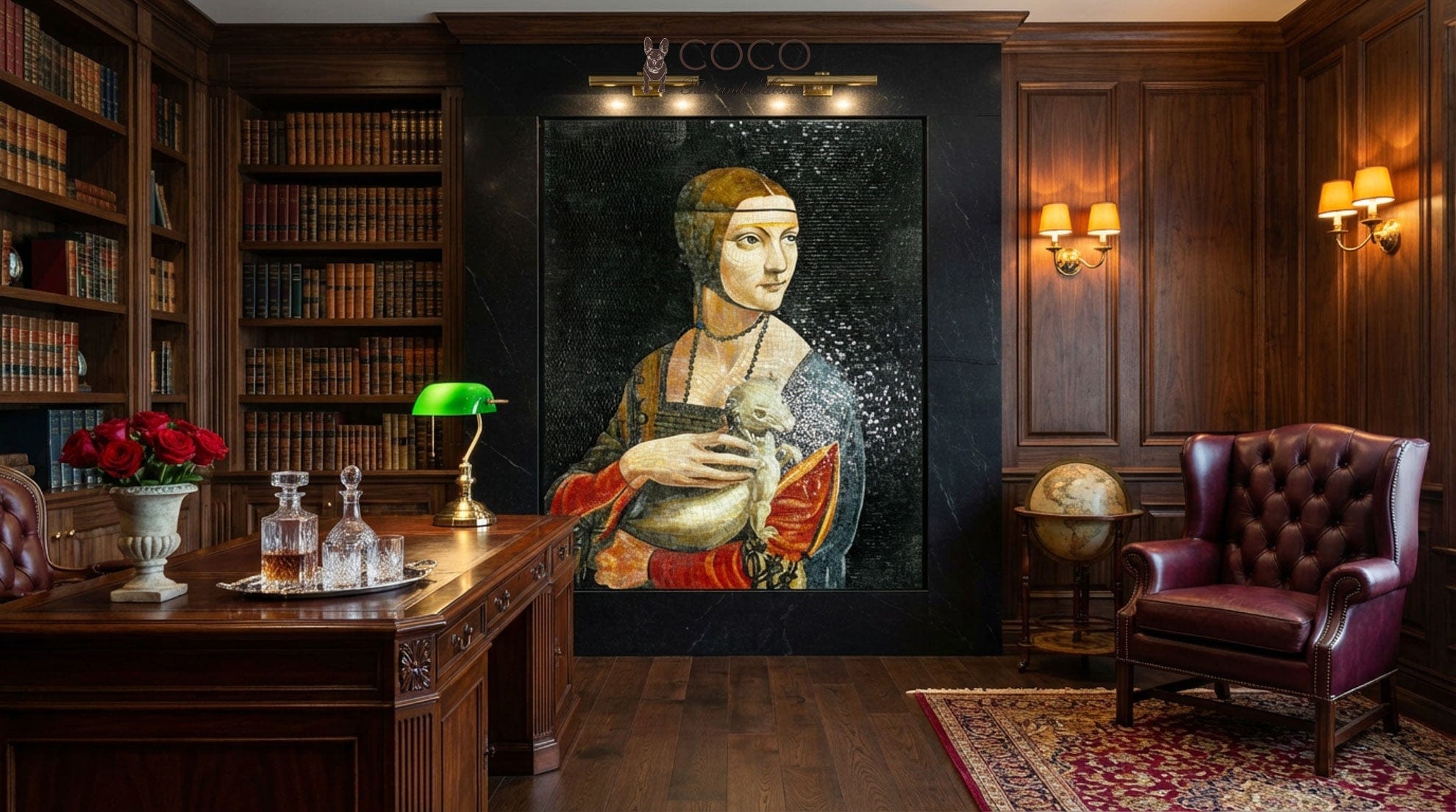 The Mosaic Lady Mosaic Art - da Vinci Inspired | COCO Mosaics – COCO ...