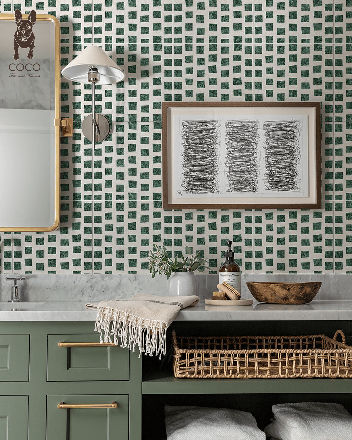 Green Tiles | Shop The Look | Coco Tiles – COCO Tiles and Mosaics