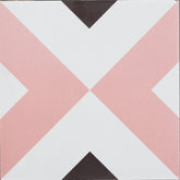 Pink Geometric Patterned Tile | Pink Lovers Series Magic Sail 300 x ...