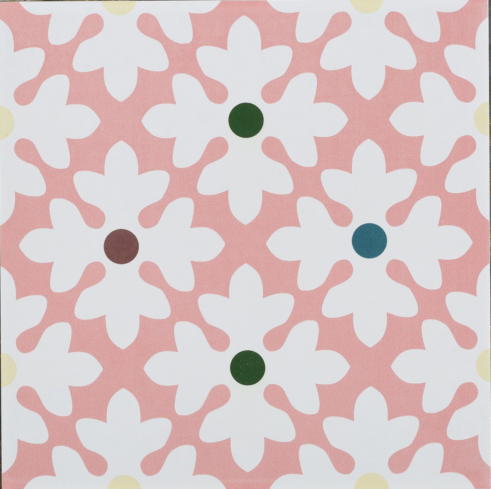 Pink Patterned Tile | Pink Lovers Series Infatuation Pink 300 x 300mm ...