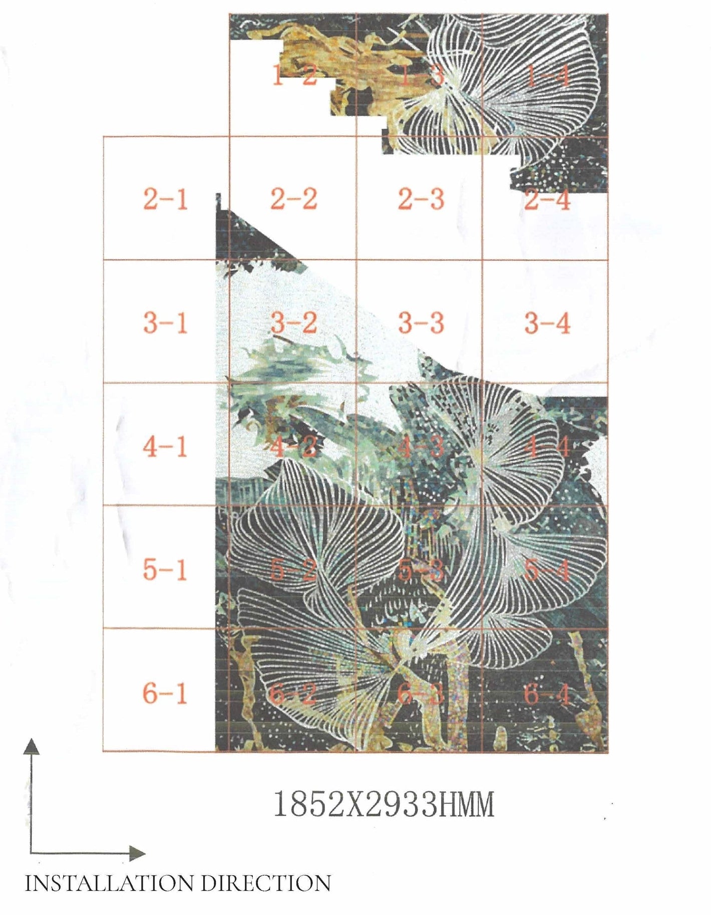 Artistic Mosaic Wall Installation Guide, User Instructions: CoCo Tiles ...