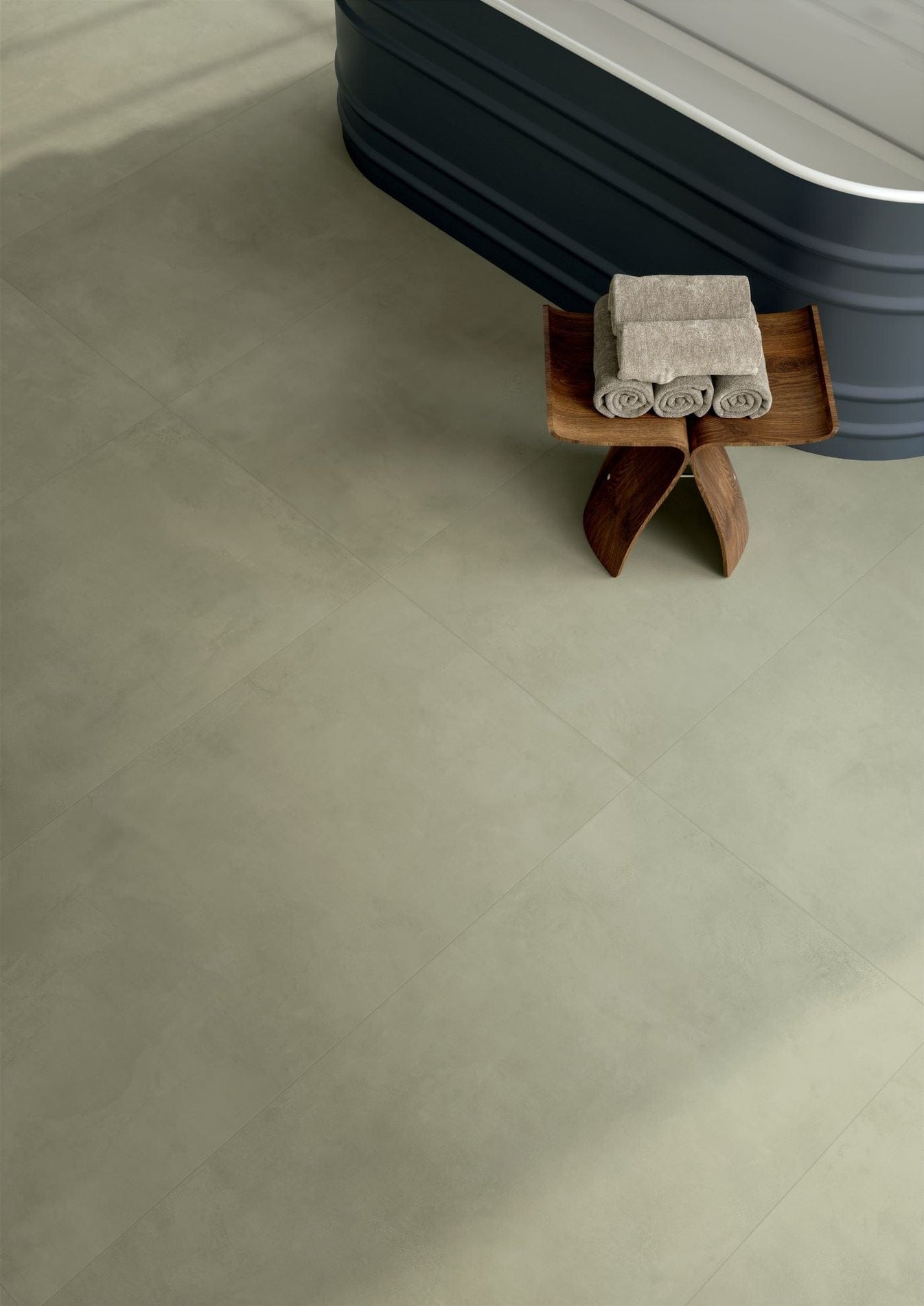 Olive Green Resin Tile (Mossy Meadow) - 600x1200mm Ceramic - Symphony ...