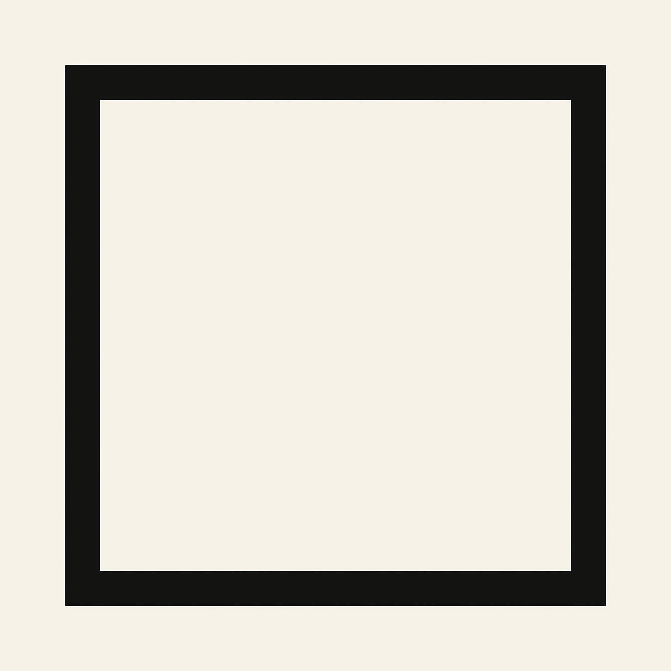 Picture Perfect Bordered Square Tile | Modern Monochrome Series | COCO ...